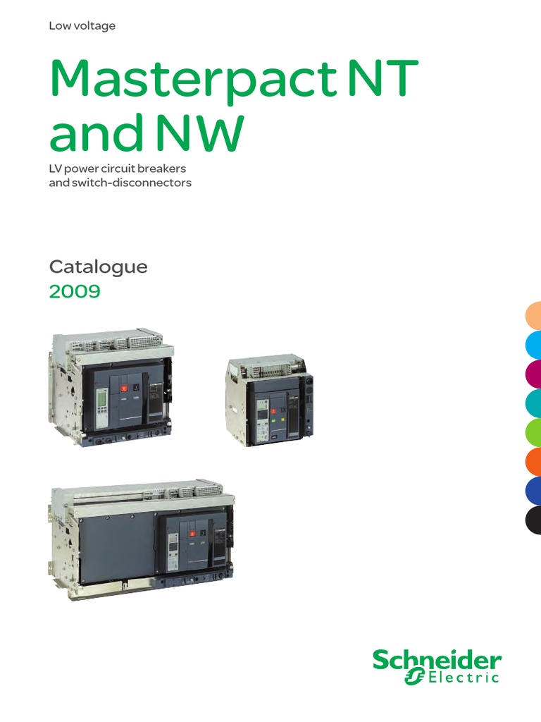 Masterpact NT NW Ingles | PDF | Electronics | Electrical Connector
