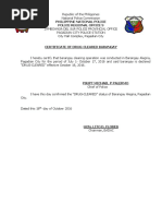 Badac Certification of Drug Watchlist Personalities | PDF | Wellness