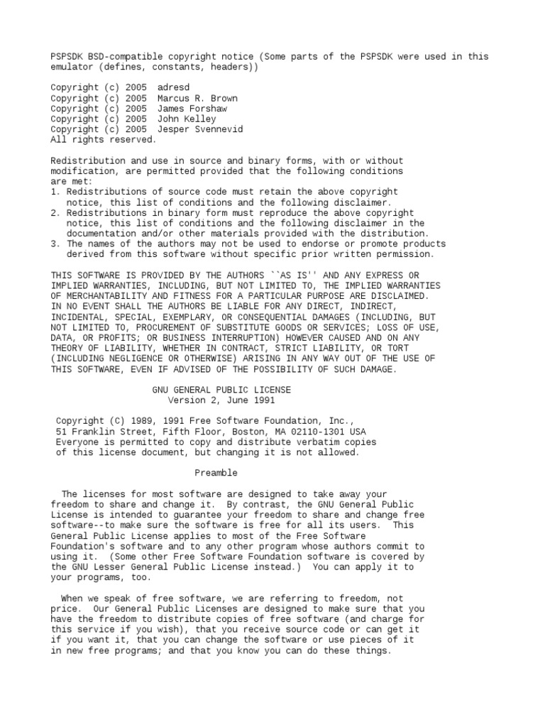 LICENSE.txt | Free Software | License