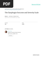 Dysphagia Handicap Index, Development and Validation | PDF ...