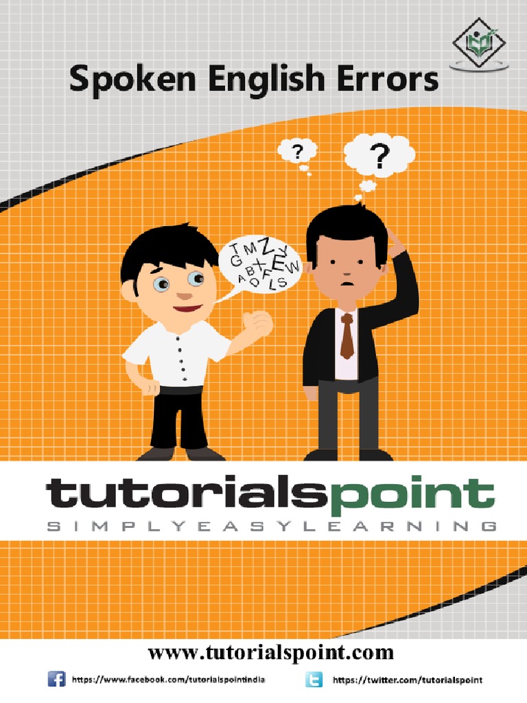 Spoken English Errors Tutorial | PDF | English Language | Speech