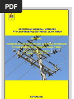 Panduan Penggelaran Kabel Power 20 KV UIT JBT | PDF