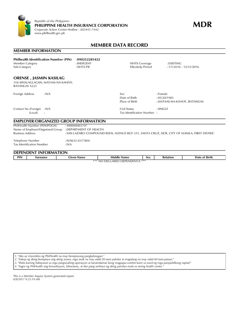 MDR PDF | PDF | Social Science | Lifestyle