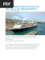 Bridge Procedures Guide Overview 2022 | PDF | Navigation
