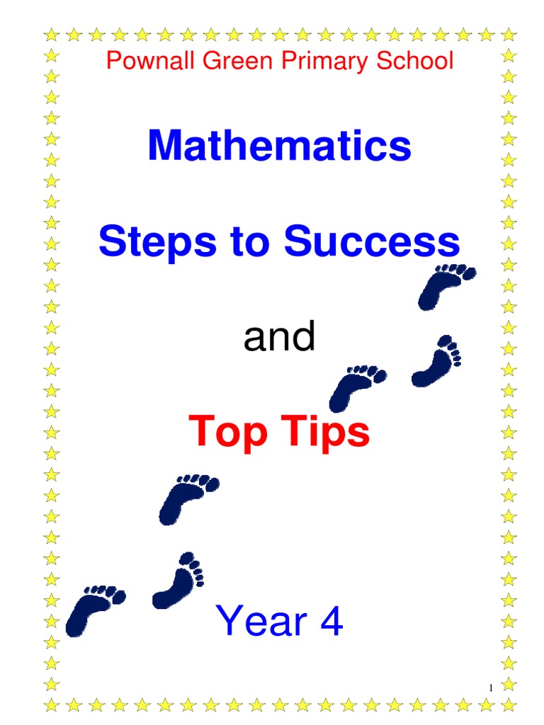 Yr4 Steps To Success and Top Tips | PDF | Fraction (Mathematics ...