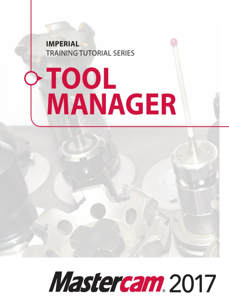 Mastercam 2017 ToolManager Tutorial SAMPLE | Copyright | Databases