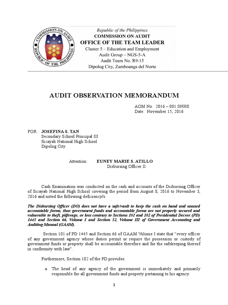 AOM - Cash Exam | Virtue | Justice