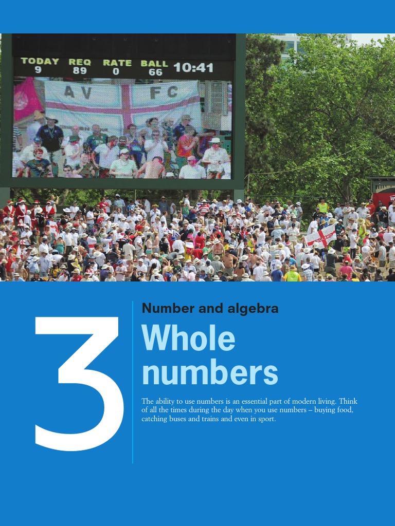 Chapter 3 - Whole Numbers | PDF | Number Theory | Numbers