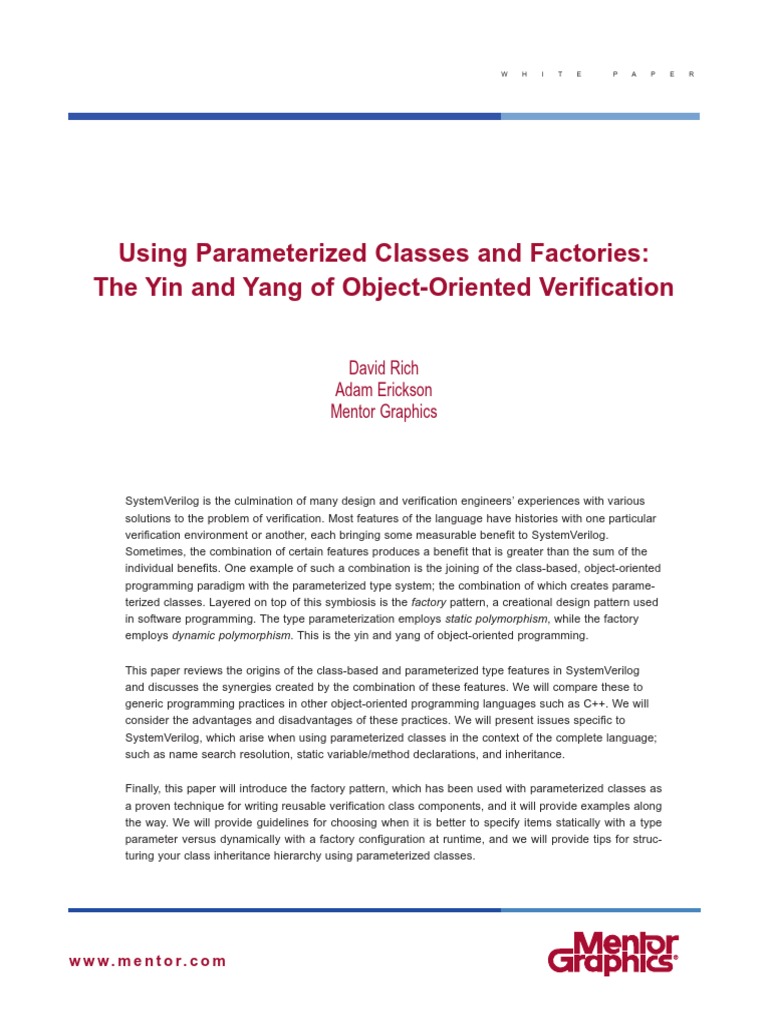 Using Parameterised Classes Pdf Class Computer Programming Object Oriented Programming