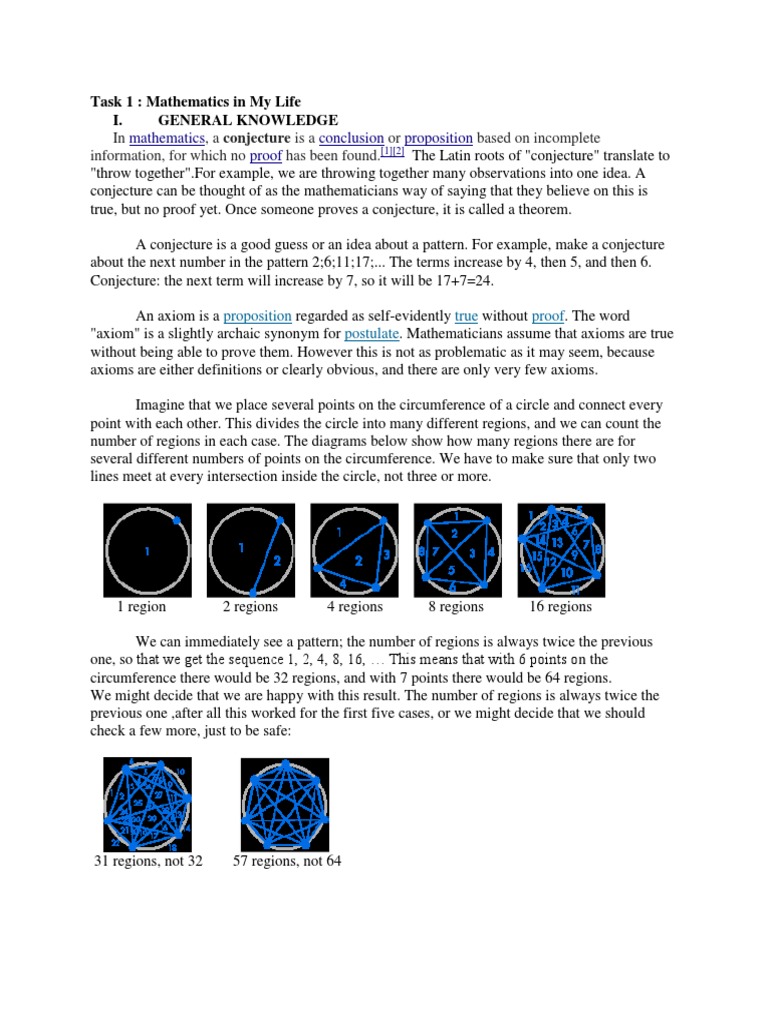 Mathematics Conclusion Proposition Proof | PDF | Axiom | Mathematical Proof