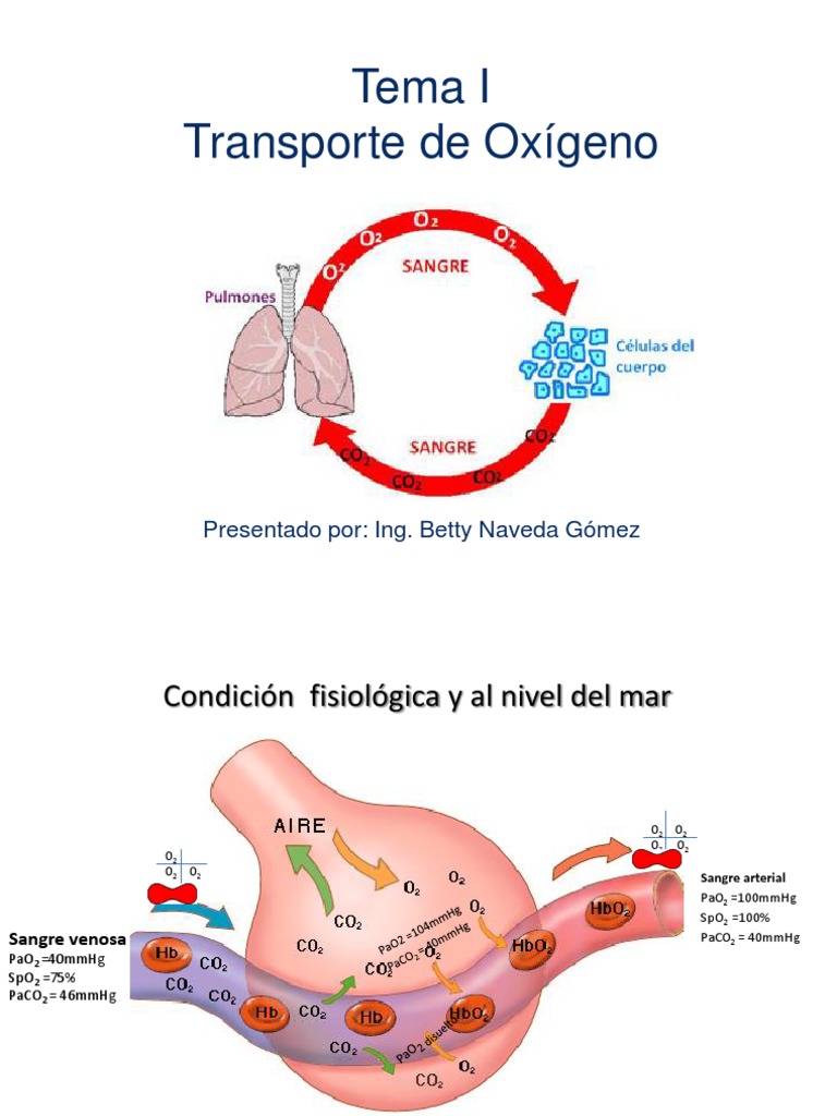 TEMA I y II Transporte de Oxigeno, Tension Superficial y Surfactante