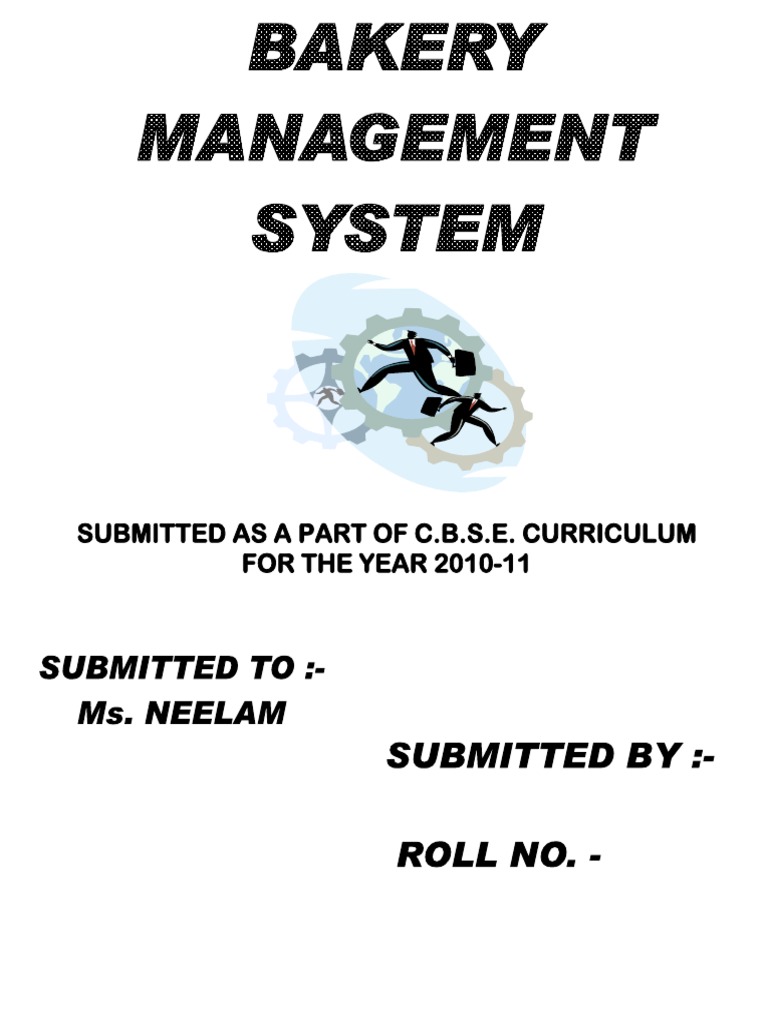 Bakery | PDF | Databases | Data