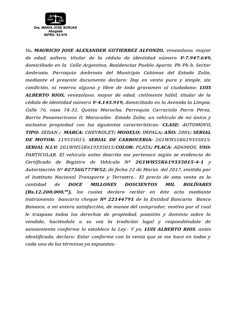 Ccerti - H-H Maria Jose Borjas (Mauricio-Luis) 2017 | PDF