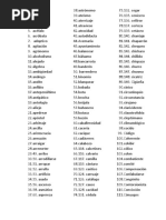 Vocabulario Tercer Grado Primaria 2024-2025 | PDF