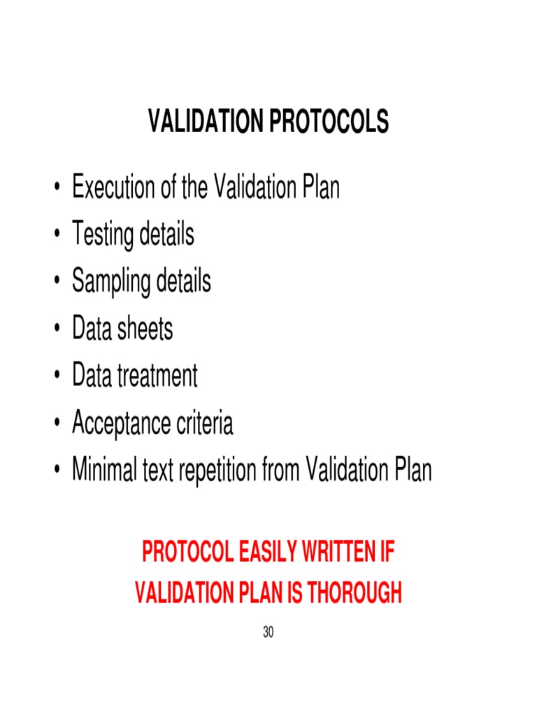 Validation Protocols, Results, And Reports | Sampling (Statistics ... Validation Protocols, Results, And Reports | Sampling (Statistics ...