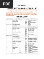 Mazda 626 Fs-De Tabla de Torques | PDF | Screw | Internal Combustion Engine