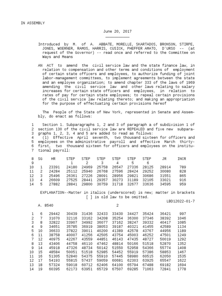 Csea Contract | Overtime | Salary