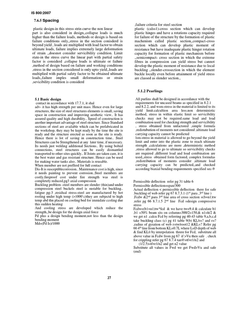 Spacing: ST RD ND RD ND | Download Free PDF | Strength Of Materials ...