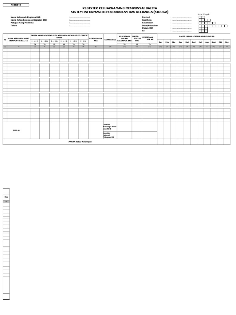 R1-BKB (Kosong - 12-Juli-2010) | PDF