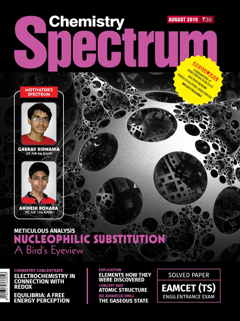 Spectrum Chemistry - August 2016 | PDF | Copper | Iron
