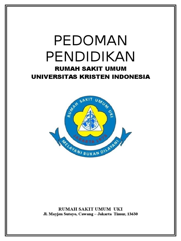 Cover Pedoman Pendidikandoc | PDF