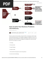 7-Step Problem-Solving Process | PDF | Retail | Mc Kinsey & Company