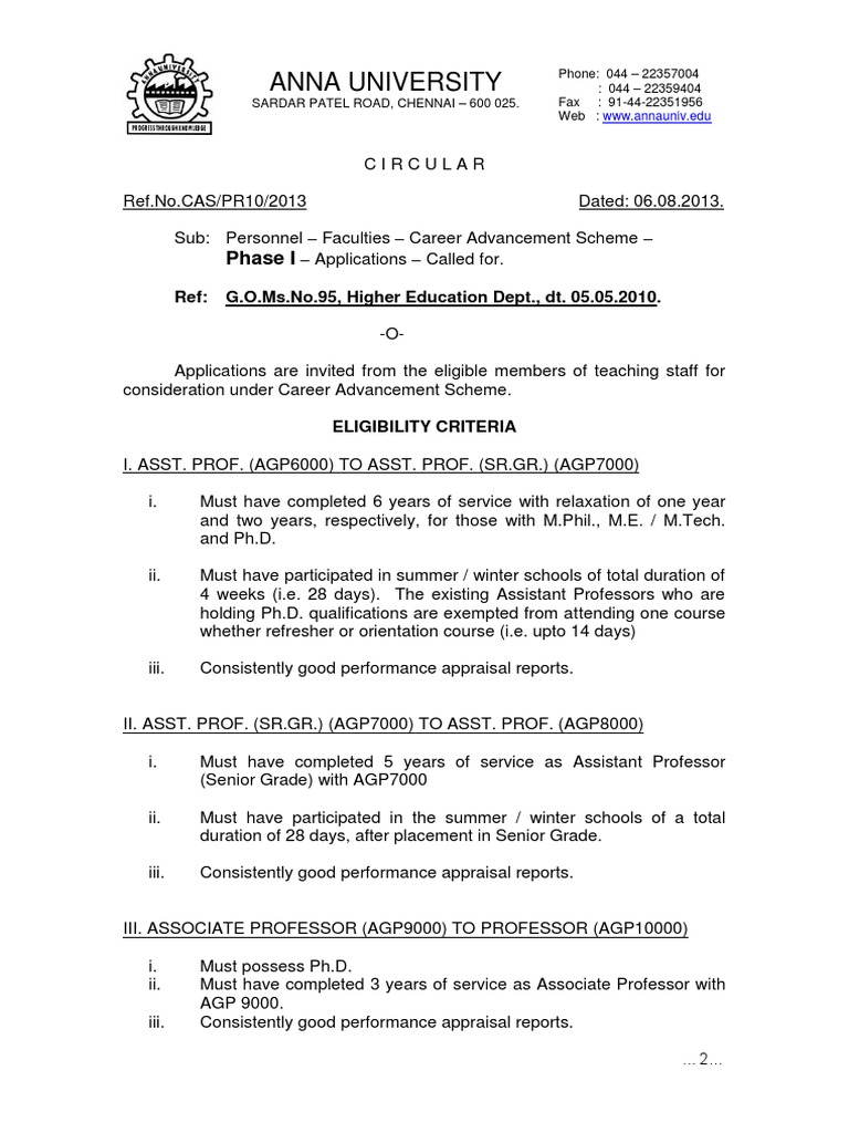 Cas Application | PDF | Doctor Of Philosophy | Academic Degree