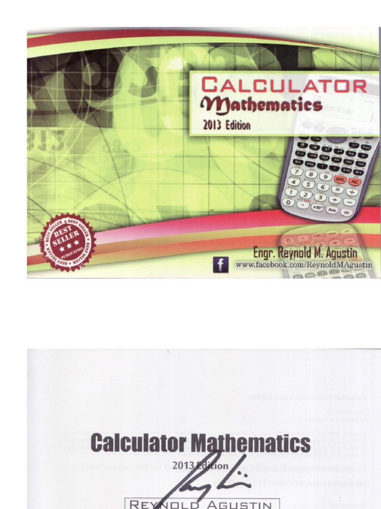 Calculator Techniques Math | PDF
