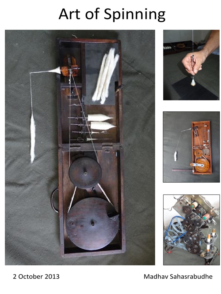 Charkha Manual | PDF | Spindle (Textiles) | Yarn