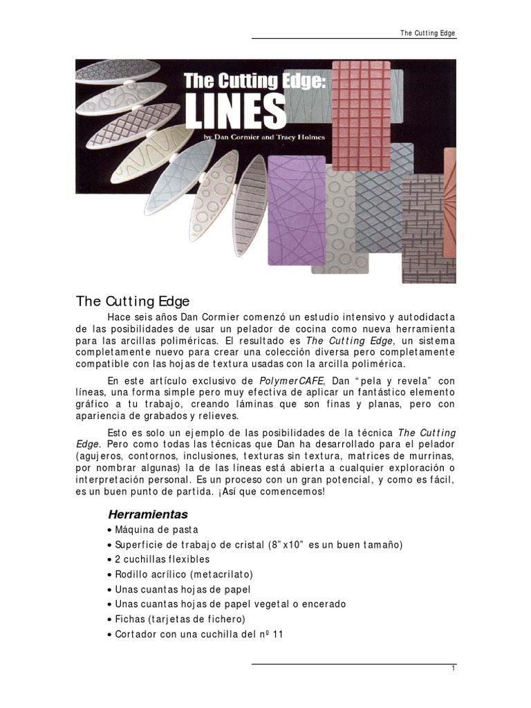 The Cutting Edge | PDF | Grabado | Papel