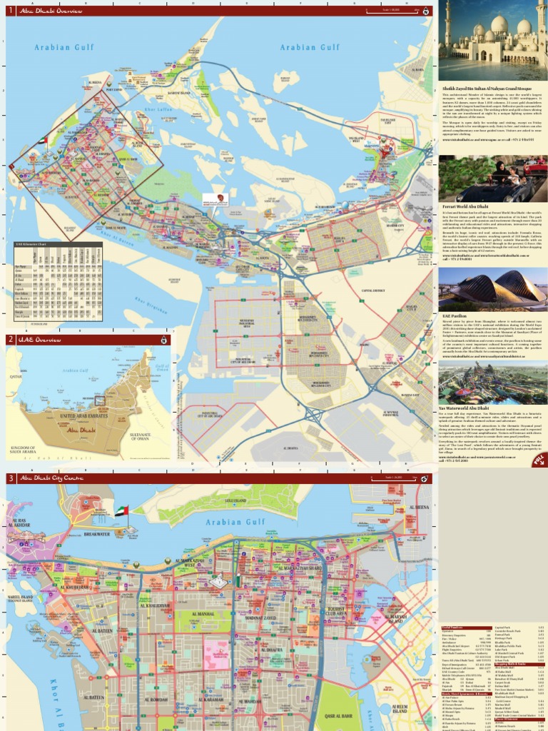 Sheikh Zayed Bin Sultan Al Nahyan Grand Mosque: UAE Kilometre Chart ...