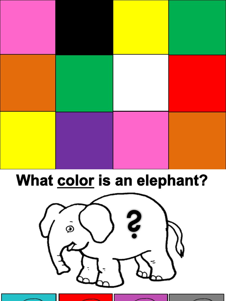 Elmer the Elephant Lesson Activities | PDF