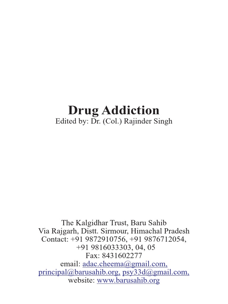 Drug Addiction | PDF | Substance Abuse | Heroin