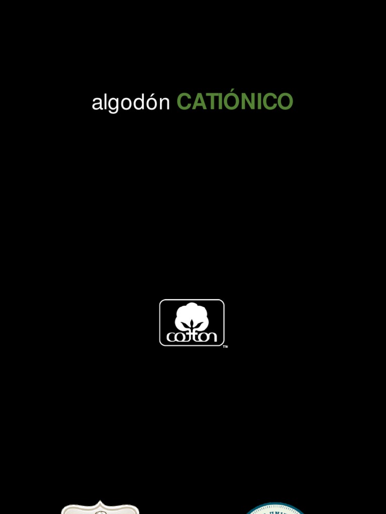Algodon Cationico | PDF | Textiles | Algodón
