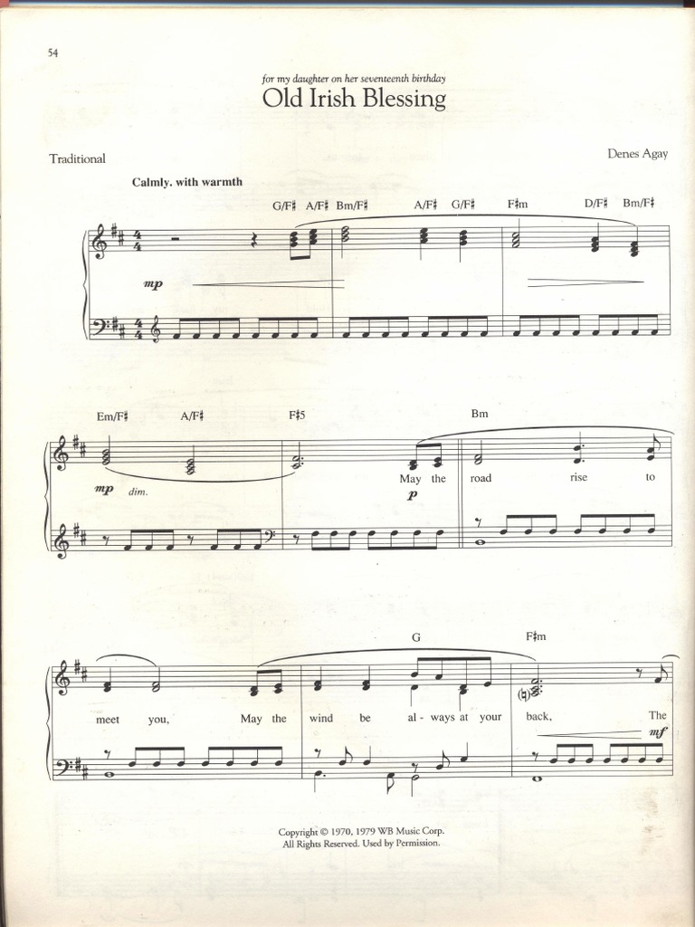 Old Irish Blessing | PDF