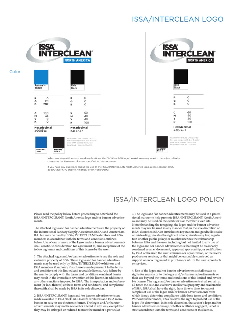 Issa-Interclean Policy | PDF | License | Social Institutions