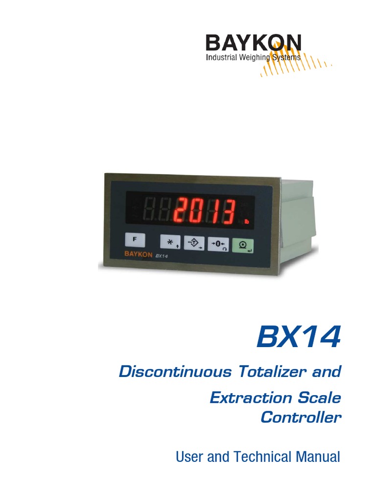 BX14 User&Technical Manual en v1.3 | PDF | Electrical Connector | Power ...
