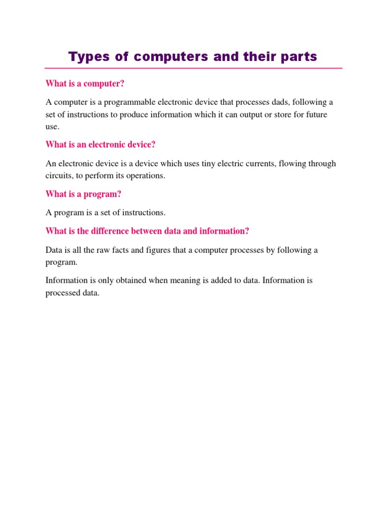 Fundamentals of Hardware and Software | PDF | Business | Technology ...