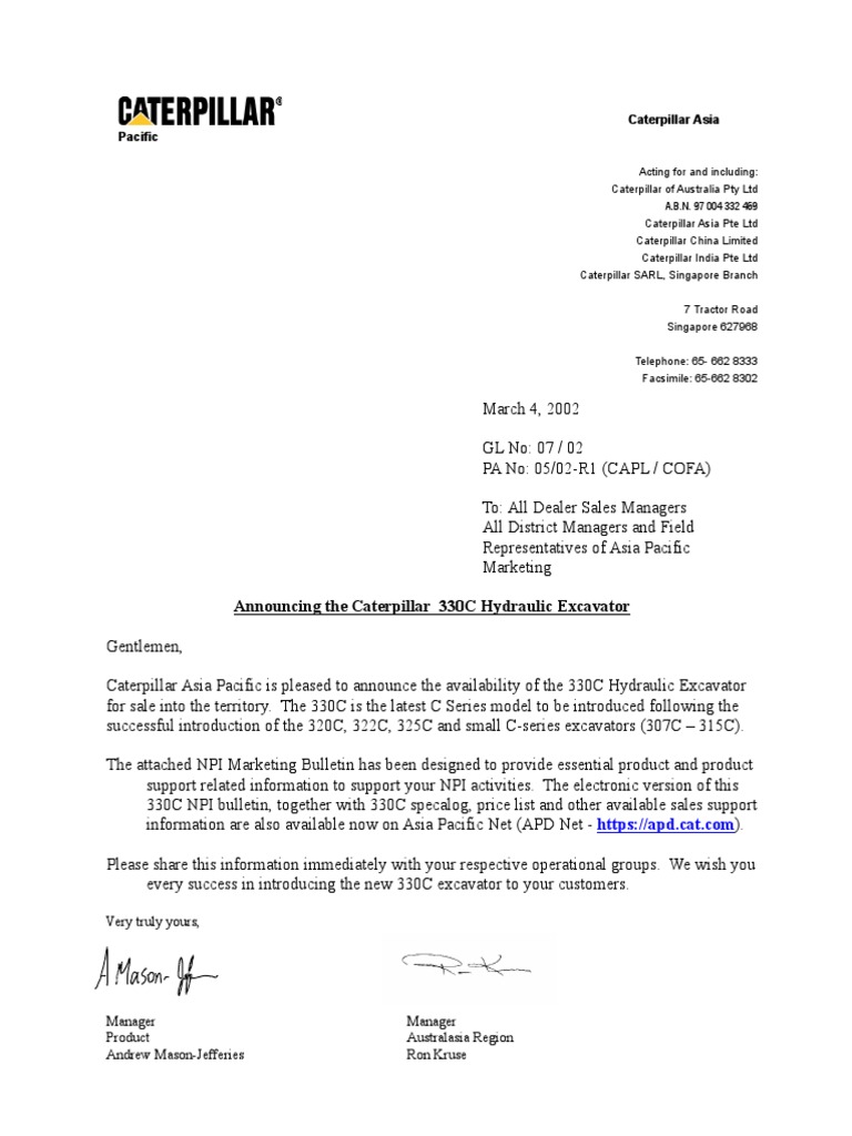 330C NPI Bulletin (R1) | PDF | Motor Vehicle | Vehicle Technology