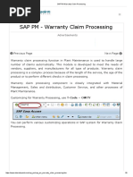 SAP PM Refurbishment Process 1700111361 | PDF