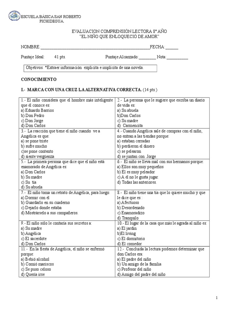 El Niño Que Enloquecio de Amor | PDF | Ocio