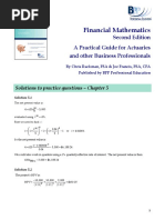 Exam FM Sample Solutions | PDF | Bond Duration | Bonds (Finance)