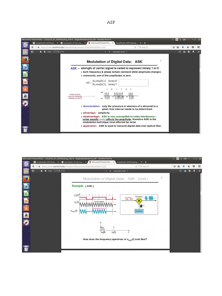 Matlab Simulation of Amplitude Shift Keying (ASK) Modulation and ...
