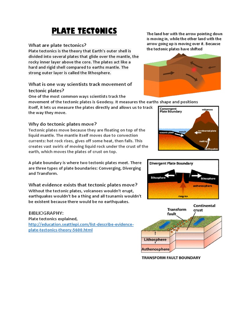 Plate Tectonics | PDF | Social Science | Science & Mathematics