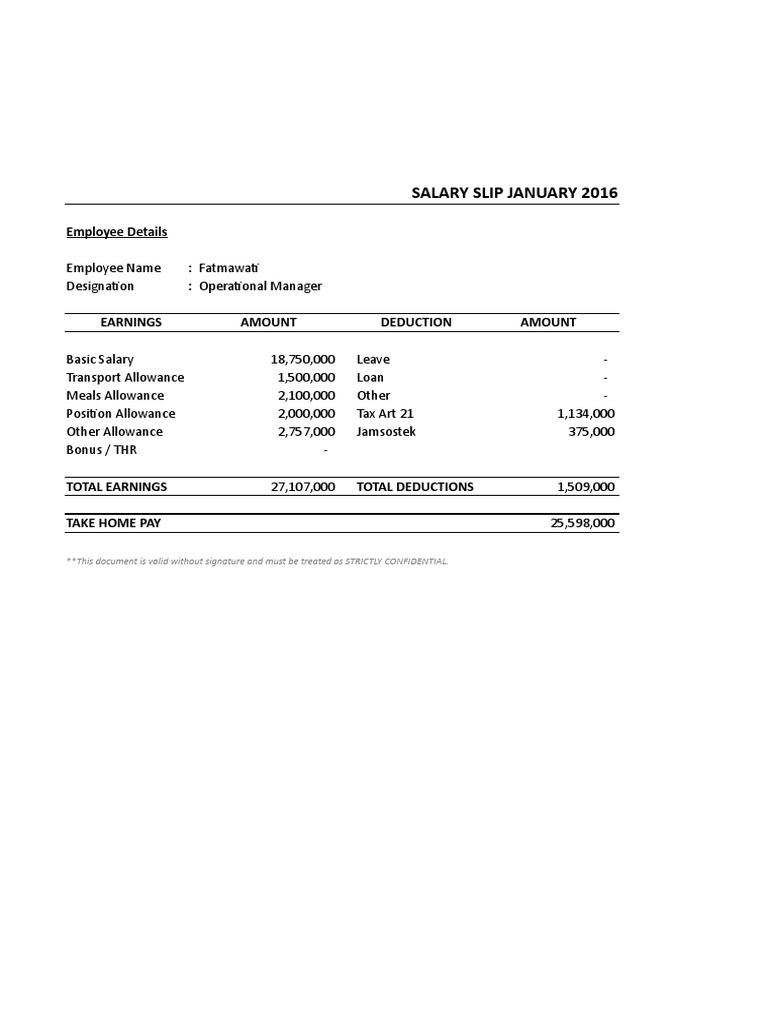 Slip Accomodation Dan Transportation | PDF | Government Finances ...