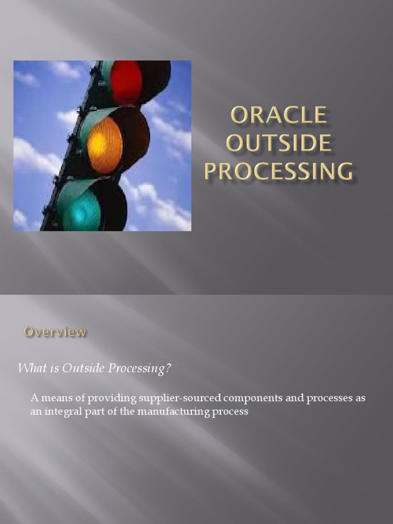 Oracle Osp Process | PDF | Inventory | Prices
