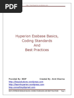 Loading Data into Essbase Cube Guide | PDF | Microsoft Excel | Databases