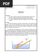 LAB REPORT 5 Polarimetry Rev 2 | PDF | Waves | Applied And ...