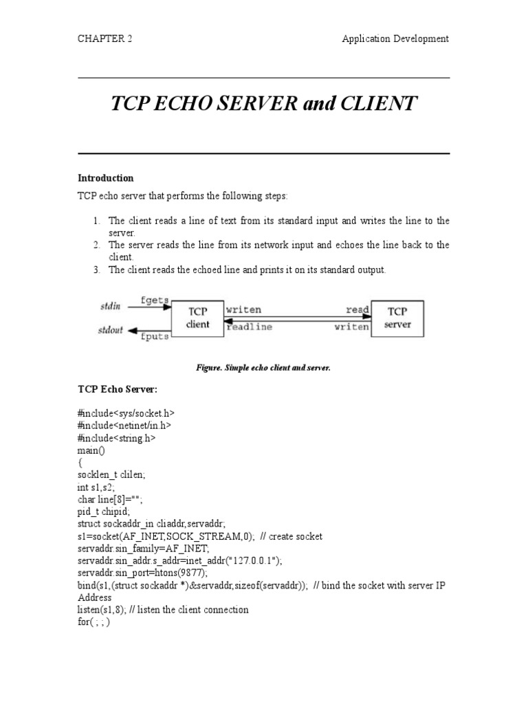 II Unit | PDF | Network Socket | Transmission Control Protocol
