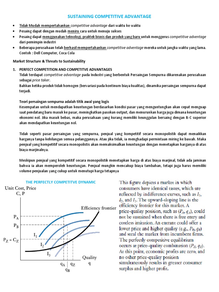 Chapter 11 Sustaining Competitive Advantage | PDF | Bisnis
